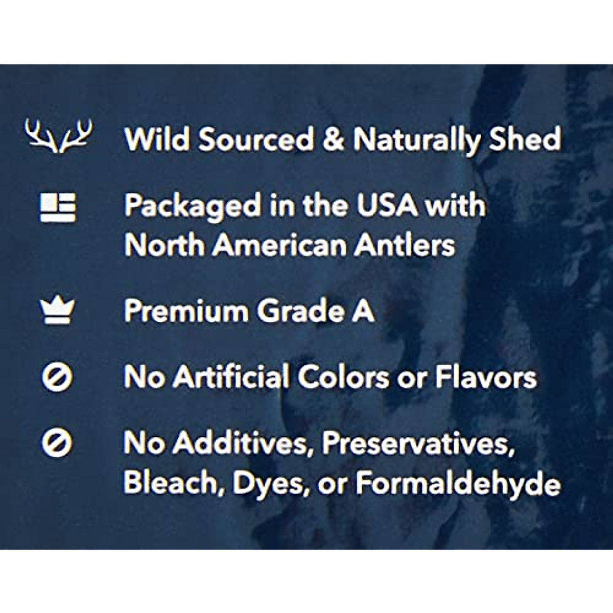 Amazon Brand - Wag Dog Deer Antler Chew, Naturally Shed, Whole, Large 8-9.5 inches (Best for Dogs 30-45 lbs)