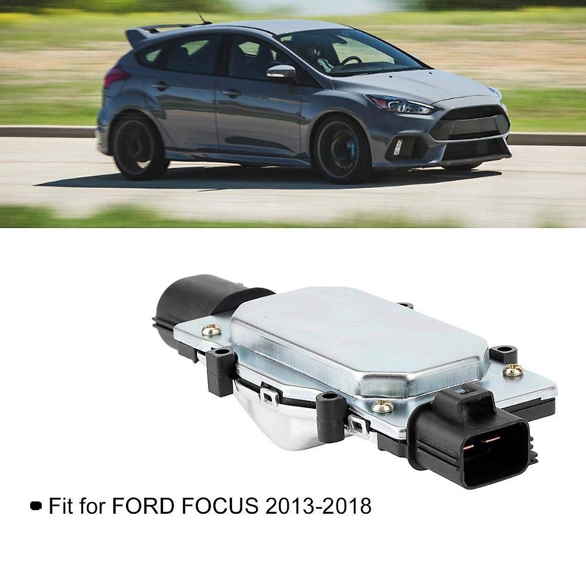 Cooling Fan Module, Fan Control Module Engine Cooling Fan Control Module Unit Fit for Focus 20132018 1137328567 1137328567 1137328567