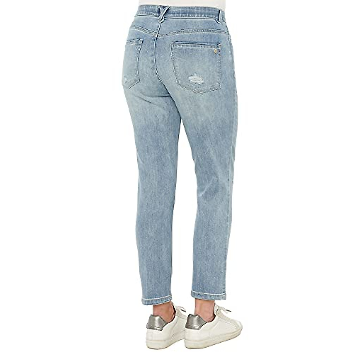 Democracy womens Democracy Women's "Ab"solution Vintage Skinny Jeans, Light Blue Vintage, 10 US