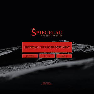 Spiegelau Prefect Coupette Cocktail Glasses, Coupe Martini Glasses, Stemmed Drinkware, European Crystal, Drinkware Glass Set of 4, 8.3 oz.