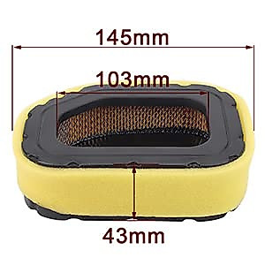 Butom LT1045 Air Filter Maintenance Kit for Cub Cadet LT1050 GT1554 I1046 LT1046 I1050 GTX 1054 LGTX 1054 SLT 1554 Tractor