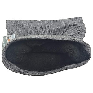 Winter Thermal Neck Gaiter, 4 Pack Fleece Lined Interior Face Scarf Tube Wrap, Mens Womens Bulk (4 Pack Assorted Solids)