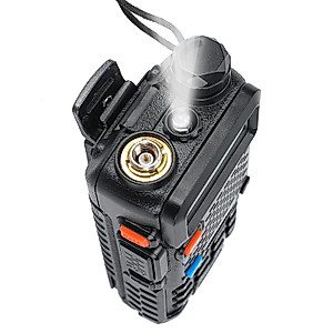 BAOFENG UV-5R 8W Dual Band VHF/UHF Two Way Radio Long Communication Range Walkie Talkie with More 3800mAh Battery,USB Programming Cable,Hand Mic,TL771 Antenna,Acoustic Tube Surveillance Earphone