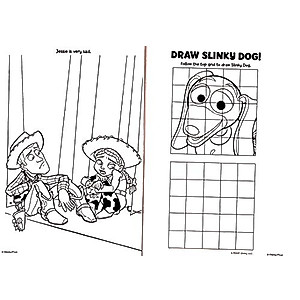 Pixar Disney Toy Story - Gigantic Coloring & Activity Book - 200 Pages