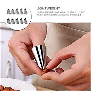 Finger Guards for Cutting 10 Pcs Stainless Steel Finger Guard Thumb Guard Finger Protector Knife Guard Kitchen Tool for Cutting Slicing and Chopping Kitchen Finger Protector