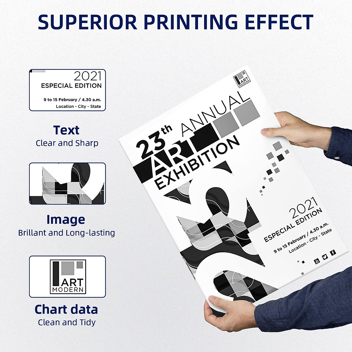 InkSpirit Remanufactured 63 XLarge Black Ink Cartridge, Replacement for HP 63XL for Envy 4520 3634 OfficeJet 3830 5252 4650 5258 4655 4652 5255 DeskJet 3636 1111 3630 1112 3637 3632 Printers (1-Pack)