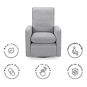 GAP babyGap Cloud Recliner with LiveSmart Evolve - Sustainable Performance Fabric, Grey
