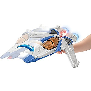 Disney and Pixar Lightyear Spaceship Toy, Imaginext Lights & Sounds XL-15 with Buzz Lightyear Figure for Pretend Play Ages 3-8 Years