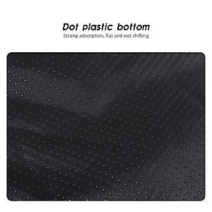 Kelendle 16 Inch Plush Dog Bed Mat Warm Fluffy Round Puppy Crate Pad with Anti-Slip Waterproof Bottom Soft Comfy Pet Kennel Mat for Small and Medium Dogs Sleeping(Claret)