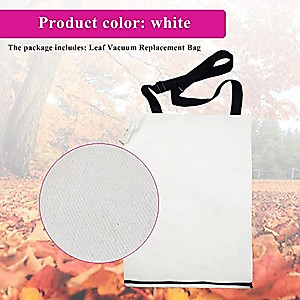 51503 Leaf Blower Vacuum Bag - FOR Toro Blower Replacement Model : 127-7040 108-8994, 137-2336, 127-7040, 51553, 51573, 51587, 51619 Bottom Zip Replacement Bag - 2 Pack