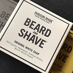 Hudson Made - Beard & Shave Soap (Original White)