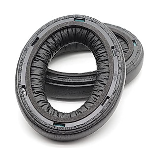 Poyatu Momentum4 Earpads for Sennheiser Momentum 4 Headphones Replacement Ear Cushions Earbuds Ear Pads Repair Parts (Black)