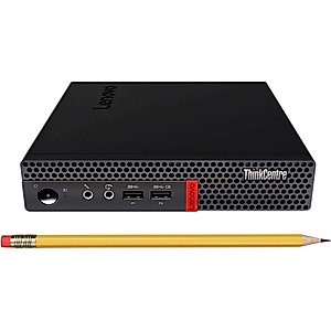 Lenovo 2019 Newest Thinkcentre M625q M625 Tiny Business Mini Desktop (AMD Core A9-9420e 1.8GHz, 8GB DDR4, 256GB PCIe NVMe M.2 SSD Wi-Fi AC, DisplayPort, Keyboard + Mouse, Windows 10 Pro)