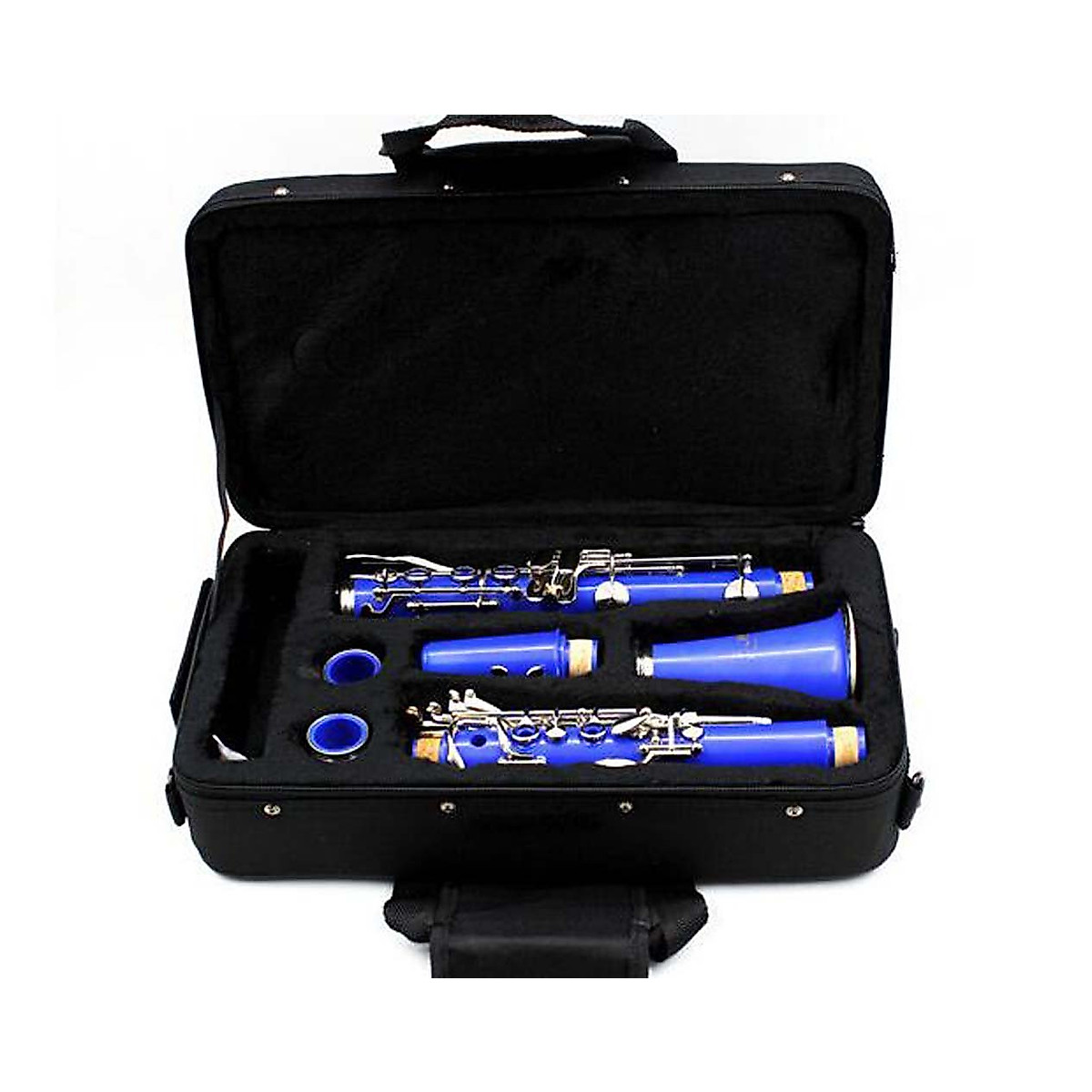 Tosnail 600D Water-resistant Foam Cotton Padded Clarinet Case, Clarinet Gig Bag