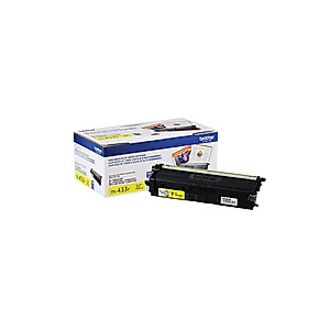 Brother TN433BK, TN433C, TN433M, TN433Y High Yield Black, Cyan, Magenta and Yellow Toner Cartridge Set