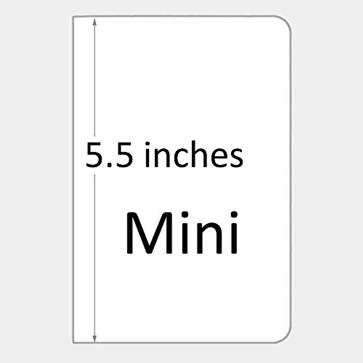 RICCO BELLO 3.5 x 5.5 Inch Pocket to Do Checklist Notebook, 64 Pages Per Notebook, 5-Pack (Black)