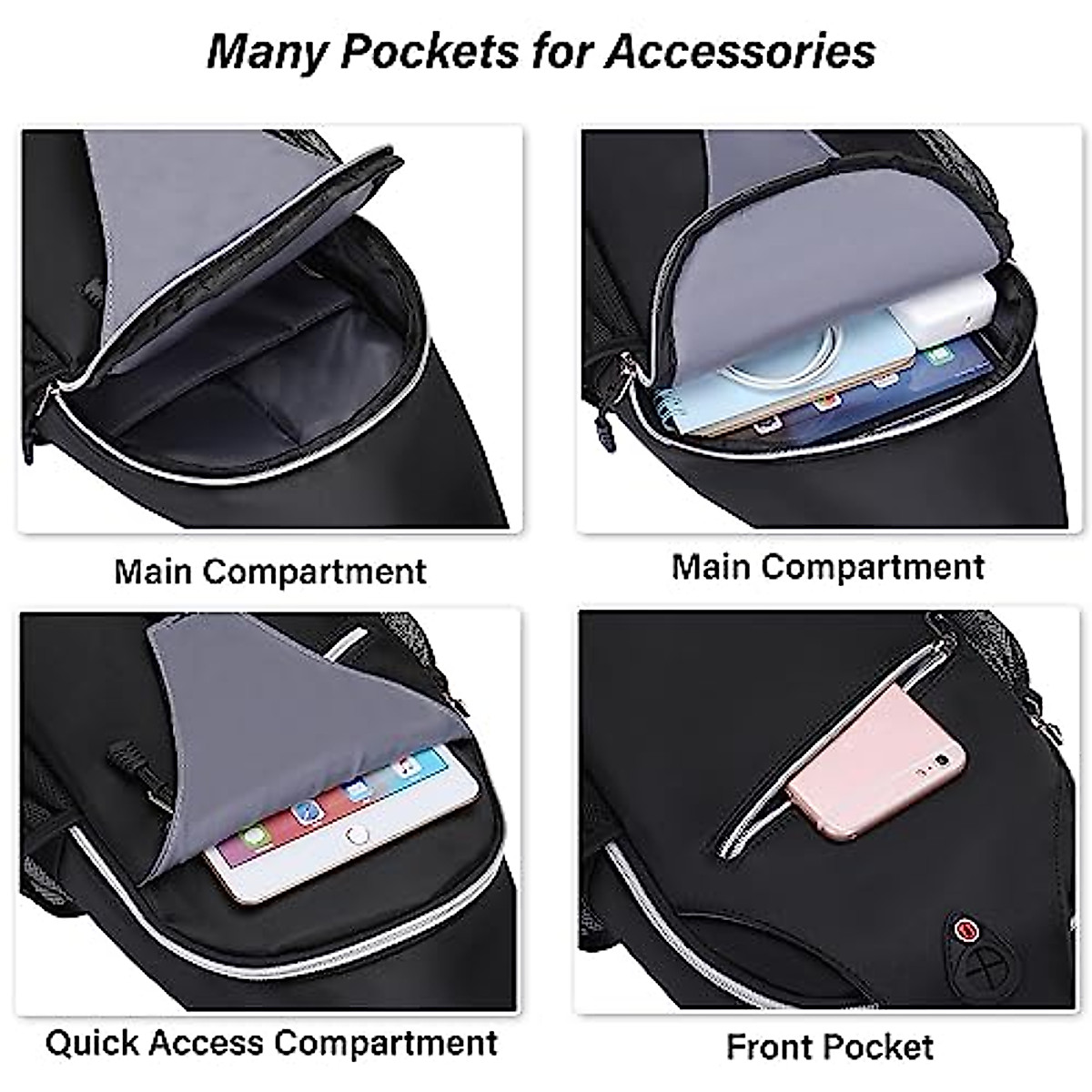 MOSISO Sling Backpack, Multipurpose Crossbody Shoulder Bag Travel Hiking Daypack & Hydration Pack Backpack, Light-Weight Compact Daypack Backpack Rucksack with 2 Liter Water Hydration Bladder