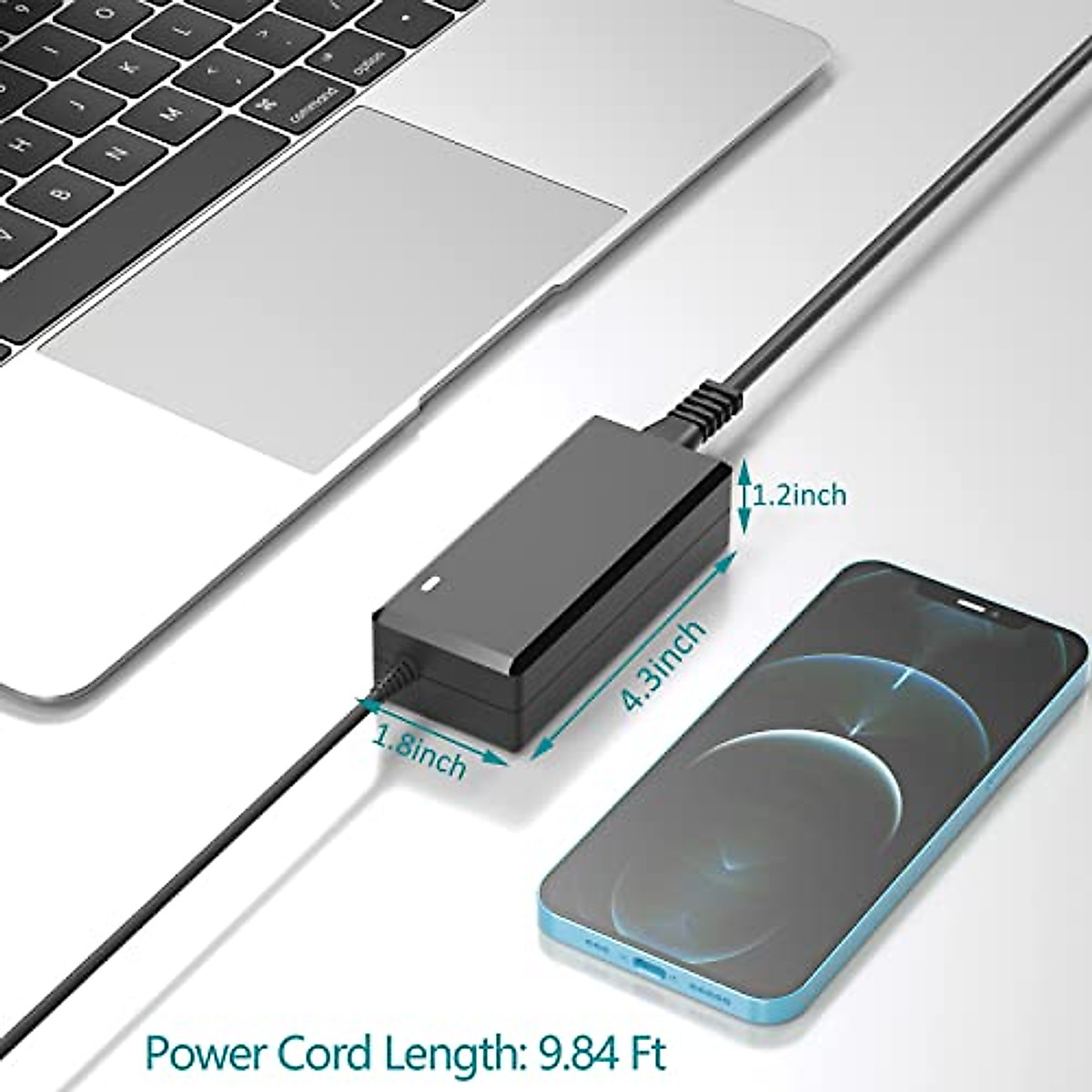 19V Power Cord for Acer Monitor R240HY SB220Q SA230 S231HL S232HL H236HL S202HL S230HL S240HL S220HQL S271HL S241HL G246HL G276HL G226HQL G236HL H226HQL H276HL HN274H Power Supply AC Adapter 65W