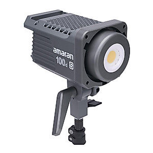 amaran 100dS Studio Light Daylight LED Video Light,amaran 100d upgrage Bluetooth App Control 8 Pre-Programmed Lighting Effects DC/AC Power Supply Photography Shooting Light (amaran 100dS)