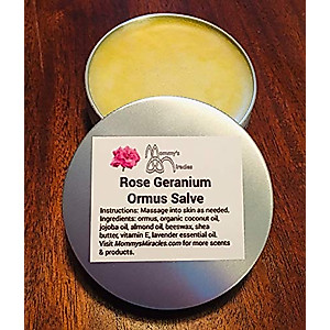 Rose Geranium Ormus (Monoatomic Gold Manna) Salve