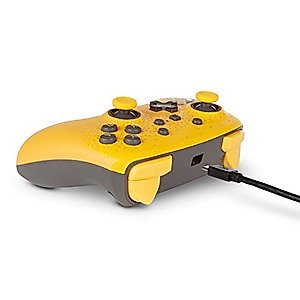PowerA Pokemon Enhanced Wired Controller for Nintendo Switch - Pixel Pikachu, Gamepad, Wired Video Game Controller, Gaming Controller - Nintendo Switch