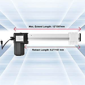lifancy Power Recliner Sofa Lift Chairs RMT Motor Actuator with Power Supply and Controller for Model R8123 R812301156333 Replacement