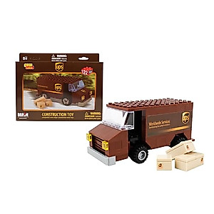 Daron UPS Package Car Construction Toy BL99977, Brown