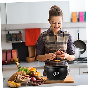 Cabilock Rice Cooker Liner Non-stick Rice Cooker Pot Electric Cooker Inner Pot Rice Cooker Inner Pot Electric Cooker Accessory Cooking Supply Electric Cooker Liner Kitchenware Multi-use Pot