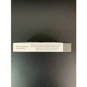 Wired Earbuds Headphones with Microphone, Half in-Ear Headphones with Mic Built-in Volume Control, High Bass Stereo Wired Earphones for iPhone, iPad, Android, MP3, Samsung Most 3.5mm Audio Devices