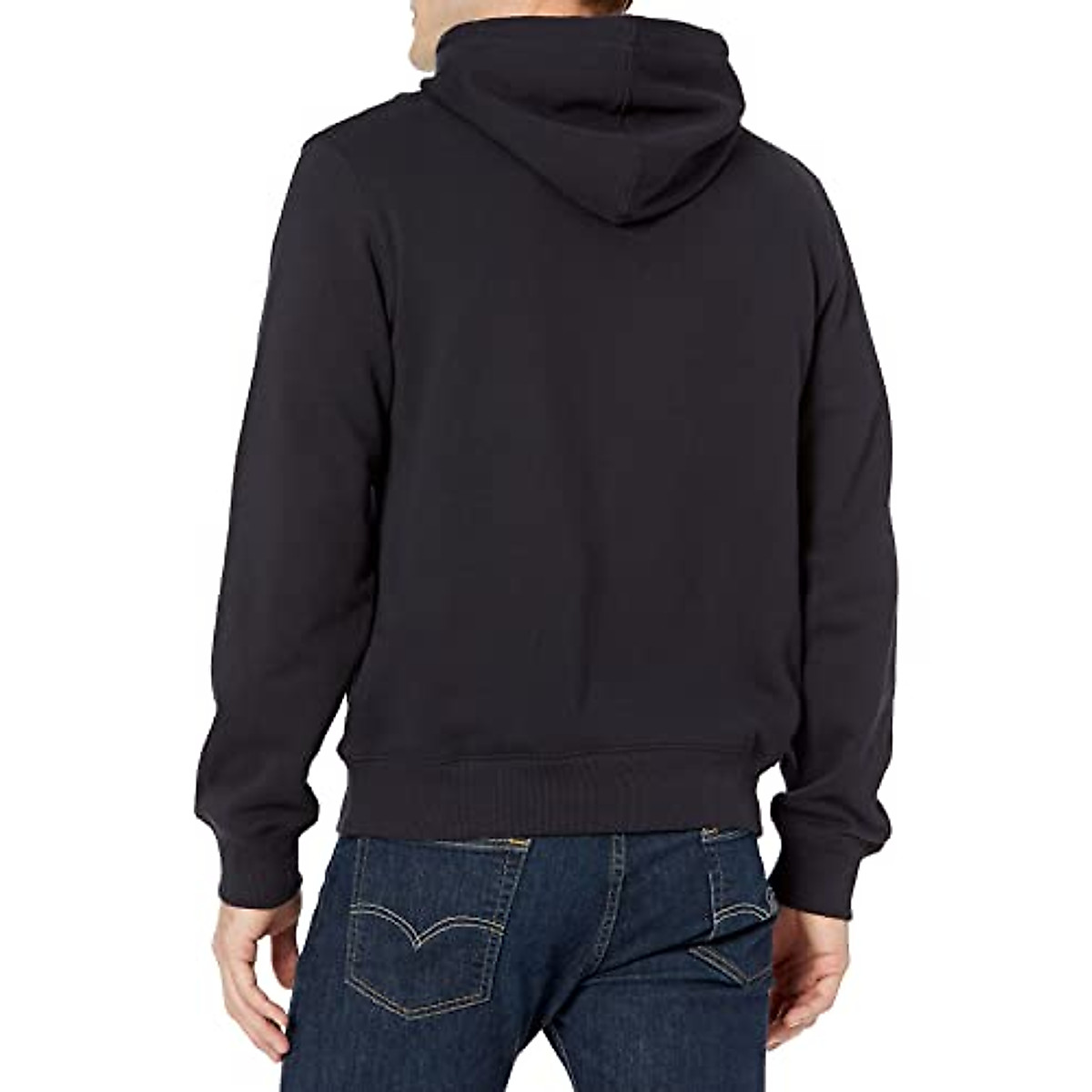 Lacoste Men's Long Sleeve 1927 Graphic Hooded Sweatshirt, Abysm, S