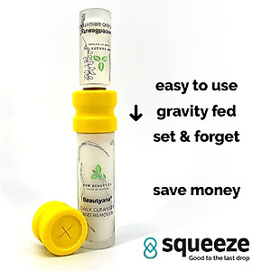 Squeeze- Smart Liquid Saver. Zero Waste Bottle Coupling.