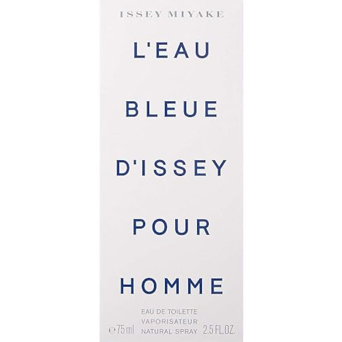 L'eau Bleue D'issey Pour Homme By Issey Miyake For Men. Eau De Toilette Spray 2.5 Ounces
