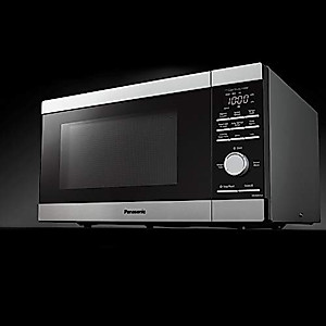 Panasonic NN-SD67LS 1100W with Genius Sensor Cook and Auto Defrost Countertop Microwave Oven, 1.3 cu ft, Stainless Steel