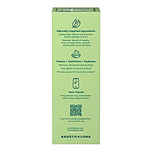 BioTrue Contact Lens Solution for Soft Contact Lenses, Multi-Purpose, 4oz