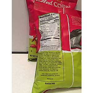 Trader Joe's Rolled Corn Tortilla Chips - Chili & Lime Flavored - Gluten Free - NET WT. 9Oz (255g) - Pack of 2 Bags