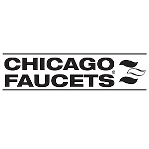 Chicago Faucets E2JKRCF 3/4-Inch Hose Thread Male Outlet to 13/16-Inch-24 UNS Female Inlet, Rough Chrome
