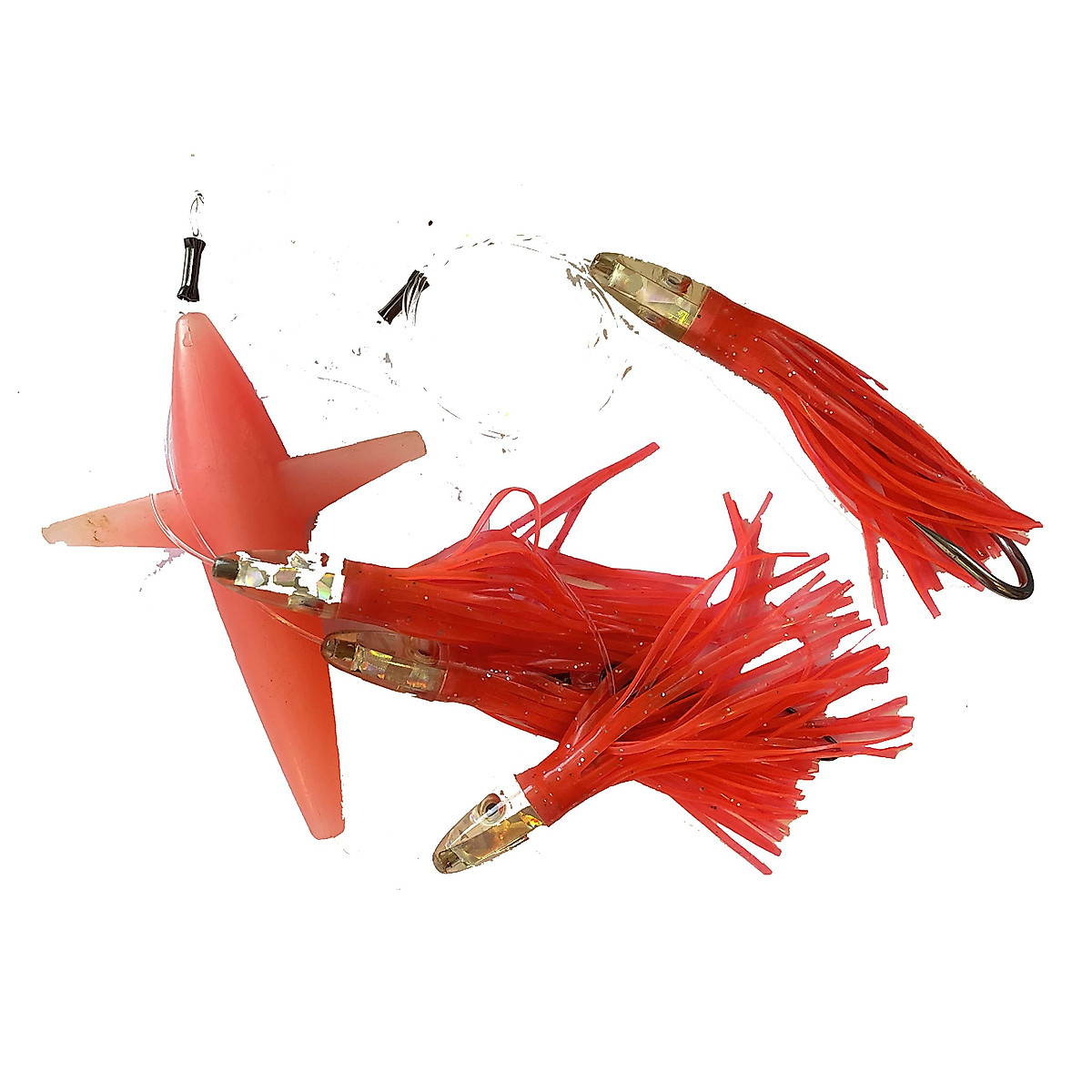 Reel Draggin' Tackle Slammer Daisy Chain (5" Pink Bird 5" Pink Slammer)