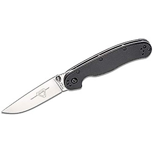 Ontario Knife Company Rat Ii Sp-Black Folding Knife, 7Inches