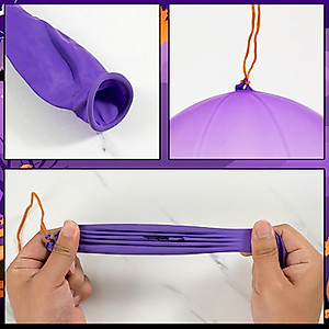 Halloween Punch Balloons for Kids Halloween Party Game Favor Supplies Decorations, 24pcs Halloween Balloons for Halloween Prize Punch Game Rewards, Trick or Treat Toys, Halloween School Classroom