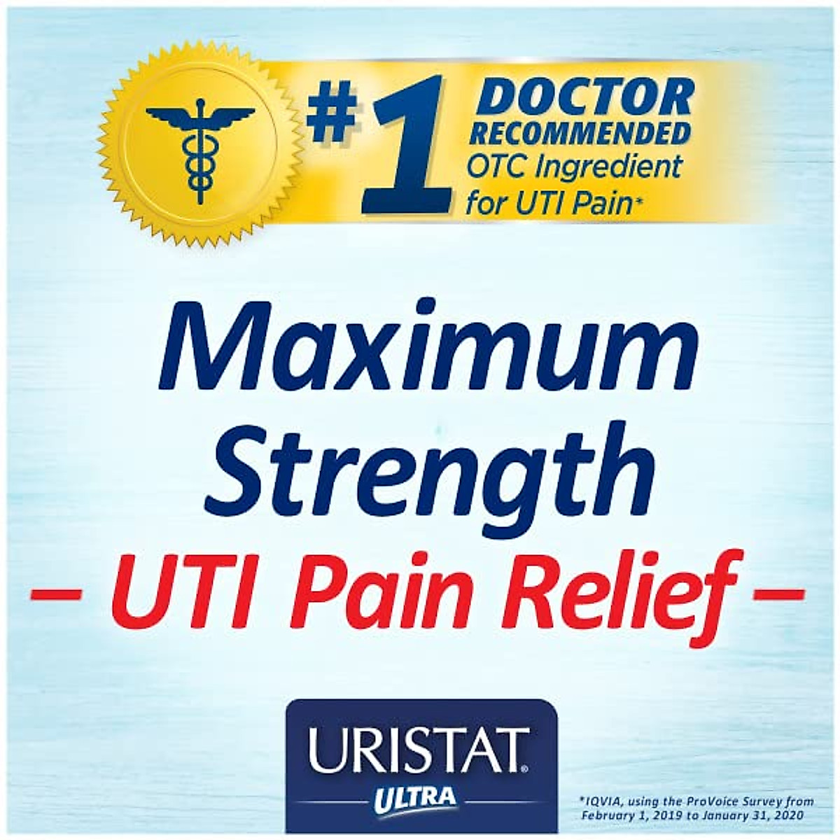 URISTAT Ultra UTI Pain Relief, Cranberry Flavored Coating, 30 Tablets (Pack of 2)