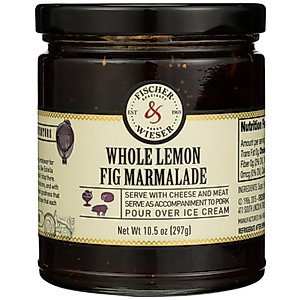 Fischer & Wieser Whole Lemon Fig Marmalade 10 oz (Pack of 2)