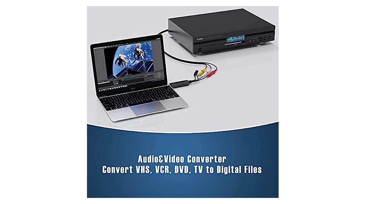 VIXLW USB Video Capture Card - Convert VHS & Mini DV to 720p HD