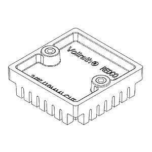 Vollrath 354484-1 3/8 Pusher Block for Insta Cut 3.5 Dicer"