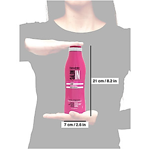 RECAMIER 34110 Professional Salon In Residue and SLS Free Strengthening Shampoo | Deep Cleansing Split End Mender | Tratamiento para el Cabello Seco y Maltratado 10.1 OZ