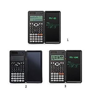 Scientific Calculator Multifunctional Algorithm With LCD Handwriting Pad CPA Exam 991MS Function For Students Accounting Scientific Calculator With Writing Tablet 991MS 991ES 991CNX Functions