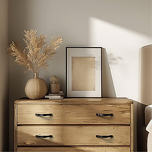 HESTIA HARDWARE 10 Pack | Black Cabinet Pulls 3 Inch Kitchen Cabinet Handles Kitchen Handles for Cabinets Bedroom Drawer Pulls Cupboard Handles (Z8.10.D)