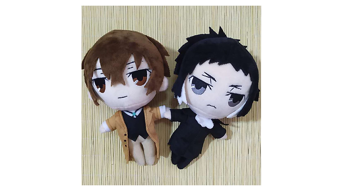 Kejodiy BSD Plush Doll - Soft Anime Animal Toy 7.8 Inches