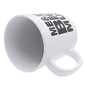 Mug BIG Coffee Mug oversize Huge 28 ounces Mega Size Cup, Extra Large for Big drinks, Office desk decor novelty Gift Coffee Lovers XL Coffee Mug (ME & MY BIG MUG)