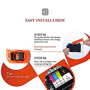 ejet Compatible Ink Cartridge Replacement for HP 920XL 920 XL to use with 6500a 6500 7500a 6000 7500 7000 E709 E710 Plus Printer (2 Large Black)