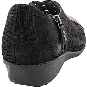 Drew Shoe Merlin Women's Therapeutic Diabetic Extra Depth Shoe: Taupe/Dusty Leather 8.5 Wide (D) Zipper